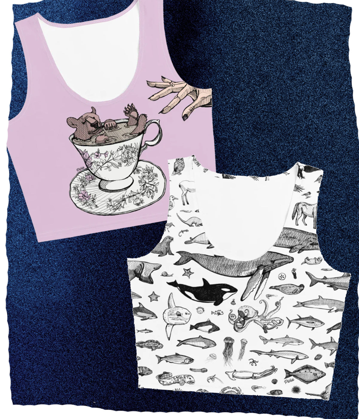 Crop Tanks – Piña Ukee